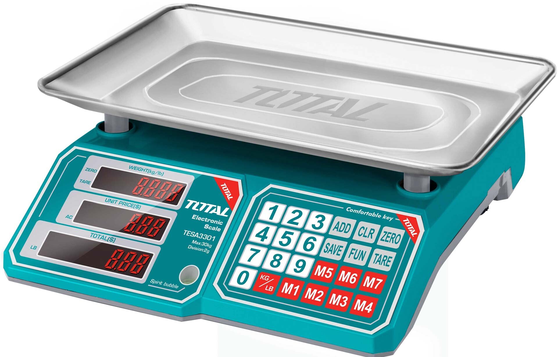 Total Vaga TESA3301 30kg – Unibau